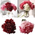 Artificial Hydrangeas Flower 13.7In For Wedding Bouquets Wedding Table ...