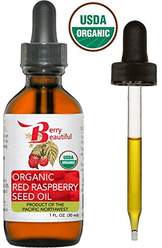 Certified Organic Red Raspberry Seed Oil - Cold Pressed by Berry ...