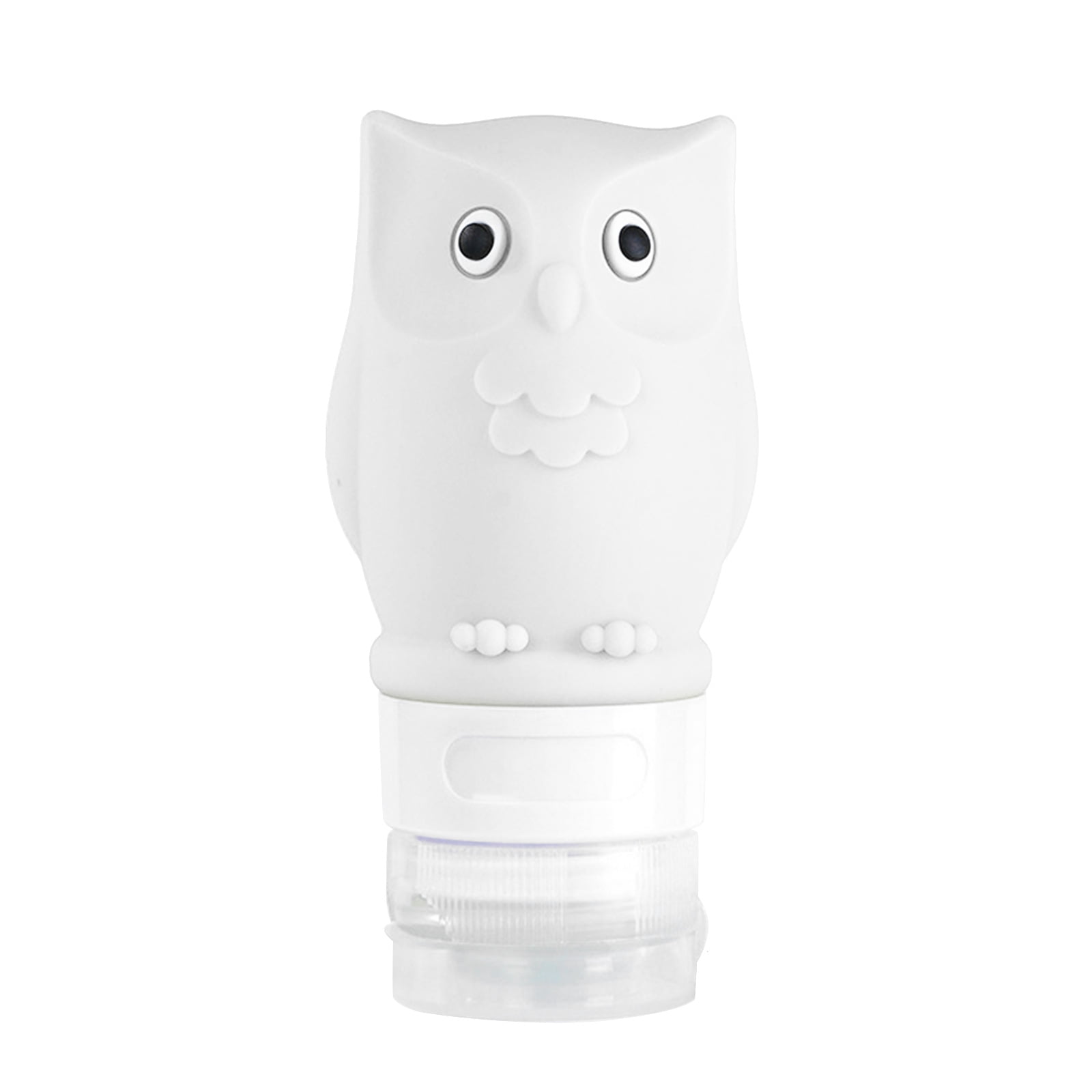 Cute Owl Silicone Travel Bottles Containers Shampoo Tubes Leak Proof ...