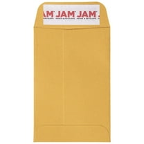 JAM Paper #12 Envelopes, 4 3/4 x 11, Brown Kraft Manila, 50 per Pack ...