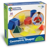 Learning Resources Folding Geometric Shapes Set, Math Manipulatives ...