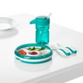 OXO Tot Plastic Fork & Spoon Multipack, Teal - Walmart.com