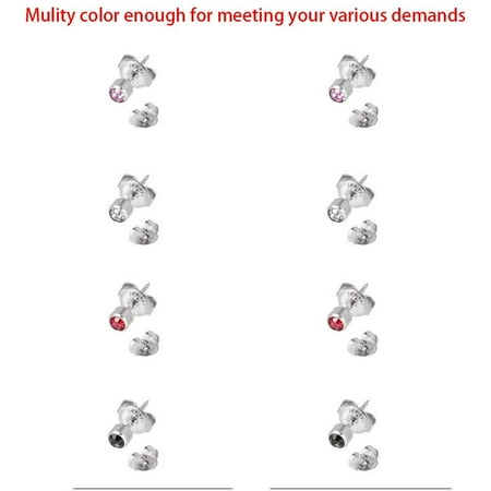 8PCS Disposable Ear Piercing Punch Ear Piercing Tool Easy Ear Piercing ...