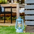 Feuerhand Galvanized Lantern - Dusty Blue - Walmart.com