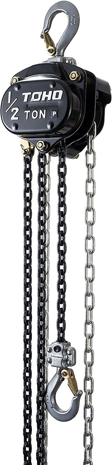 TOHO HSZ-622A Chain Block Hoist (0.5 Ton, 20 Ft. Chain) - Walmart.com