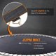 Exacme 16 FT Round Trampoline with Inner Enclosure Net and Ladder, High ...
