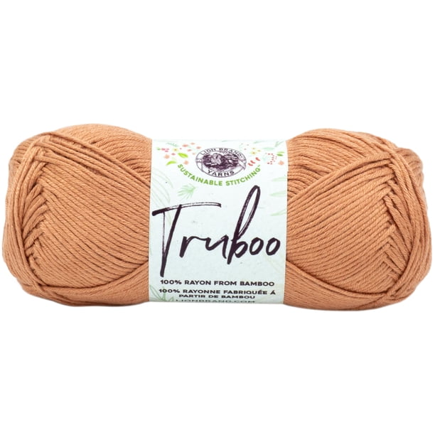 Lion Brand Truboo Yarn-Sienna - Walmart.com