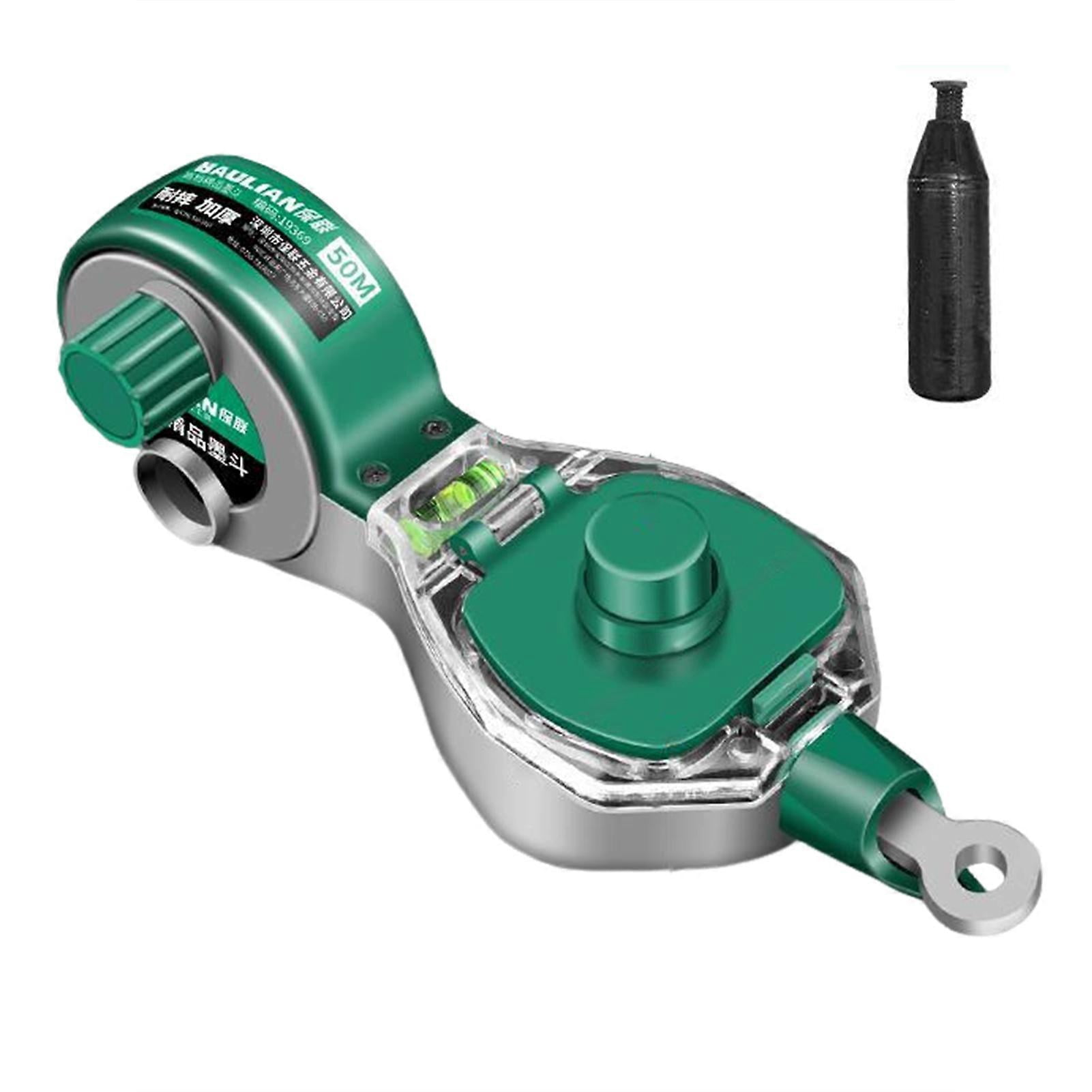 Heavy Duty Construction Chalk Line Marker Sturdy Manual Marking Tool ...