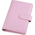 Antner A6 PU Leather A6 Filler Paper Notebook Binder, Pink - Walmart.com