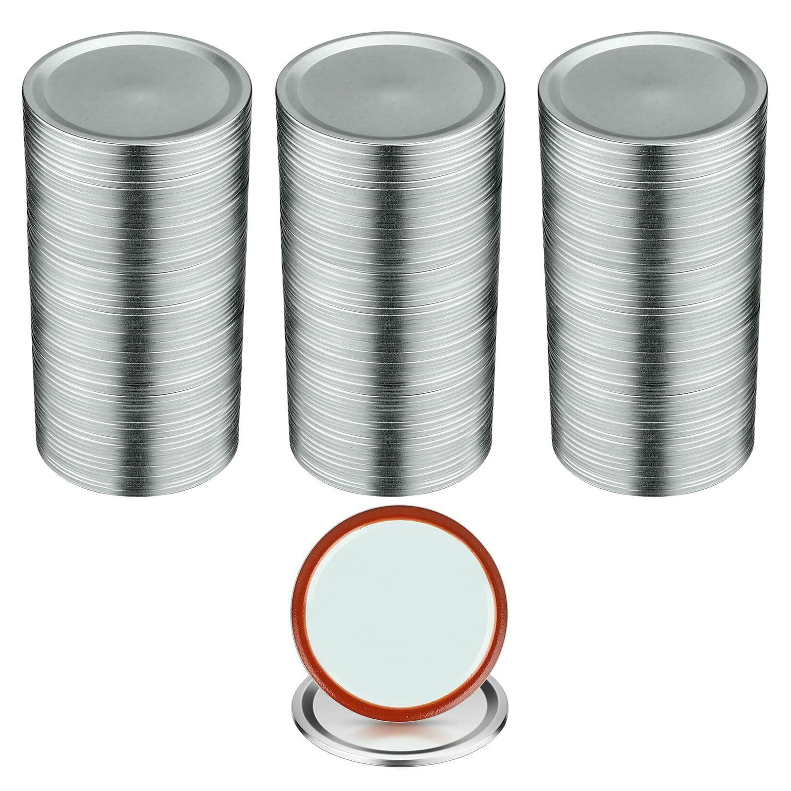 Click here for Generic 100-Piece Set Of 70mm Silver Silicone Stee... prices