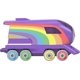 Thomas & Friends Rainbow Kana Engine, Push-Along Toy Train - Walmart.com