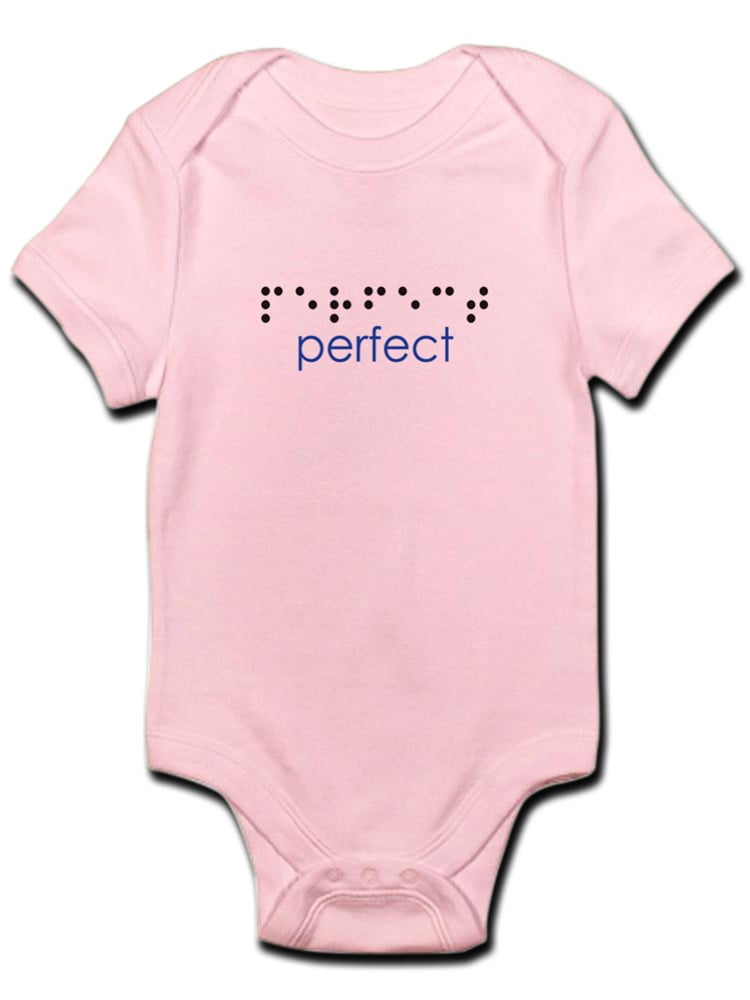 CafePress - Perfect Braille Infant Bodysuit - Baby Light Bodysuit ...