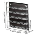 Acrylic Display Stand Coin Badge Holder Desktop Wall Mount Clear ...