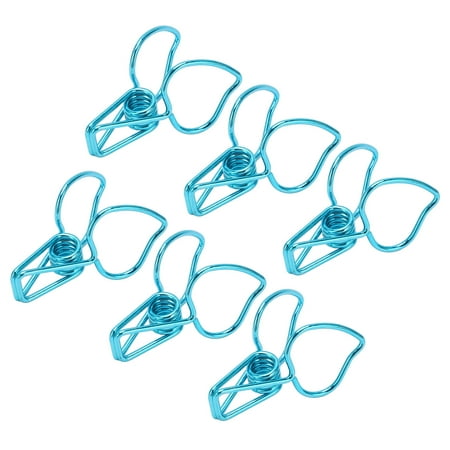 Paper Clamps, Cute Cartoon Binder Clips For Office Blue,Green | Walmart ...