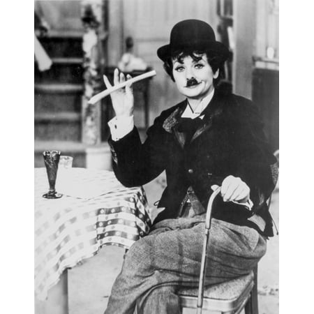 Lucille Ball dressed as Charlie Chaplin Photo Print (8 x 10) | Walmart ...
