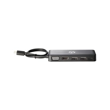 HP Universal USB-C Multiport Hub for PC, Laptop, Computer Adapter with ...