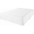 The Cotton Hub Bed-Skirts (Black, Solid) King Size 21" Inch Drop, 600 ...