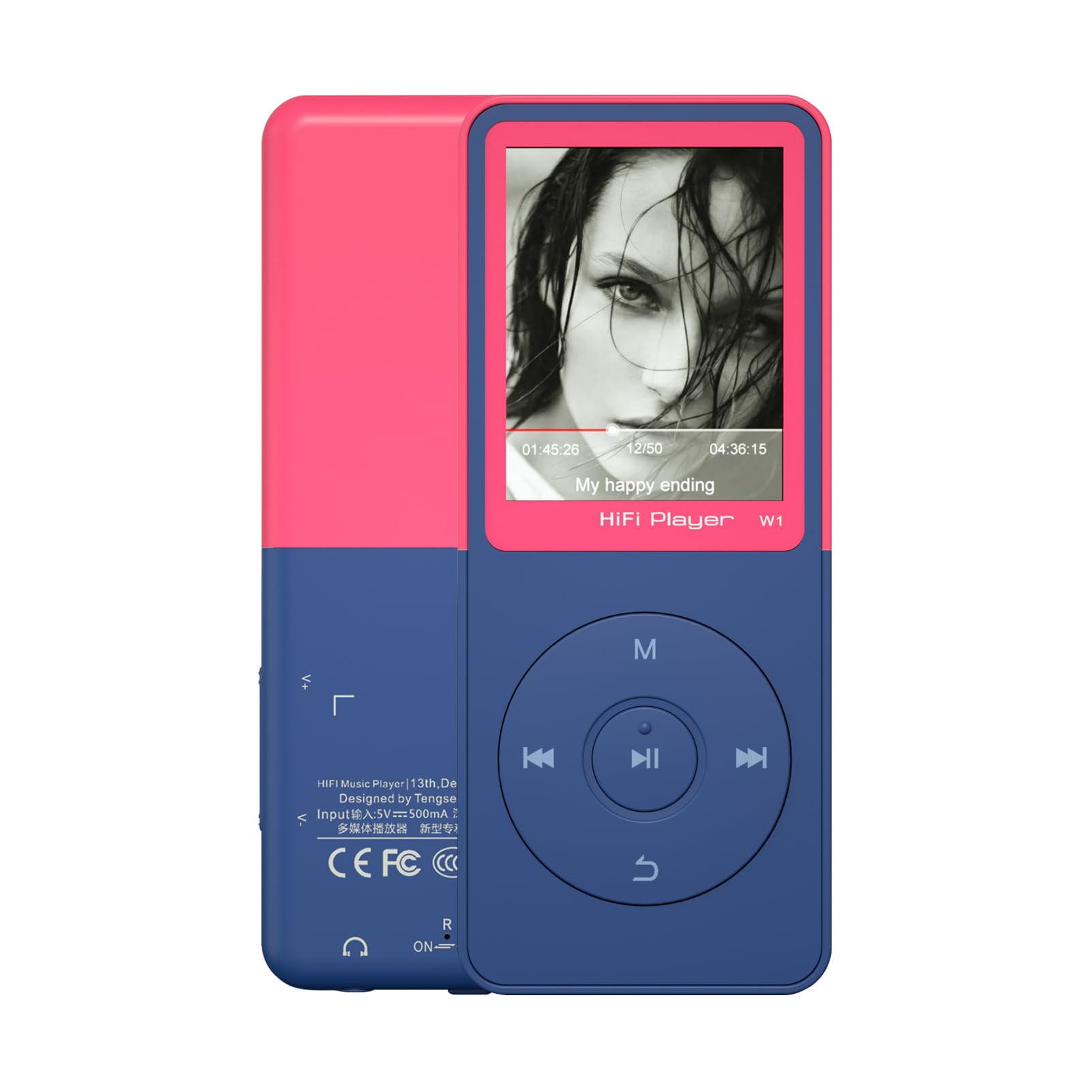 Reproductor MP3 Tengsen con Bluetooth, 32 GB, pantalla de 1,8 pulgadas ...