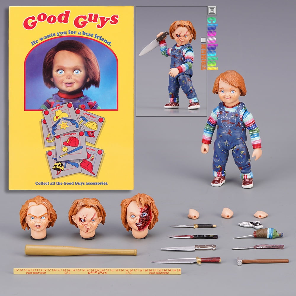 NECA Juego Infantil Chucky Cult Doll Ghost Figura De Acción Modelo ...