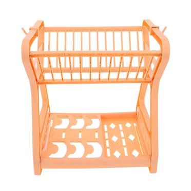 Smart Design Dish Drainer Rack with Sink or Counter Drying Board ...