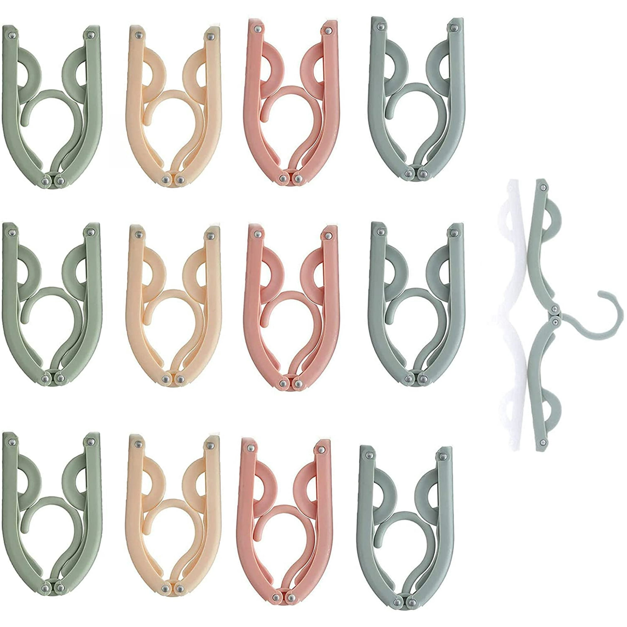 Click here for Rongmo 12pcs Hangers  Portable Plastic Hangers  Fo... prices