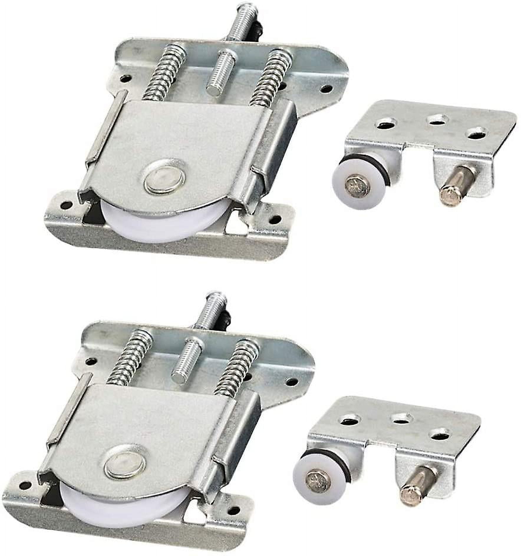 Set Of 2 Sliding Pieces For Wardrobe Door, Wheels, Wheels, Wheels ...