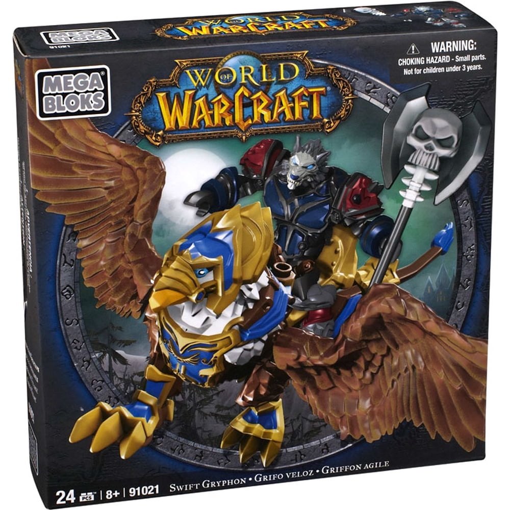 Mega Bloks World of Warcraft Swift Wyvern and Scarbuck (Horde Tauren ...