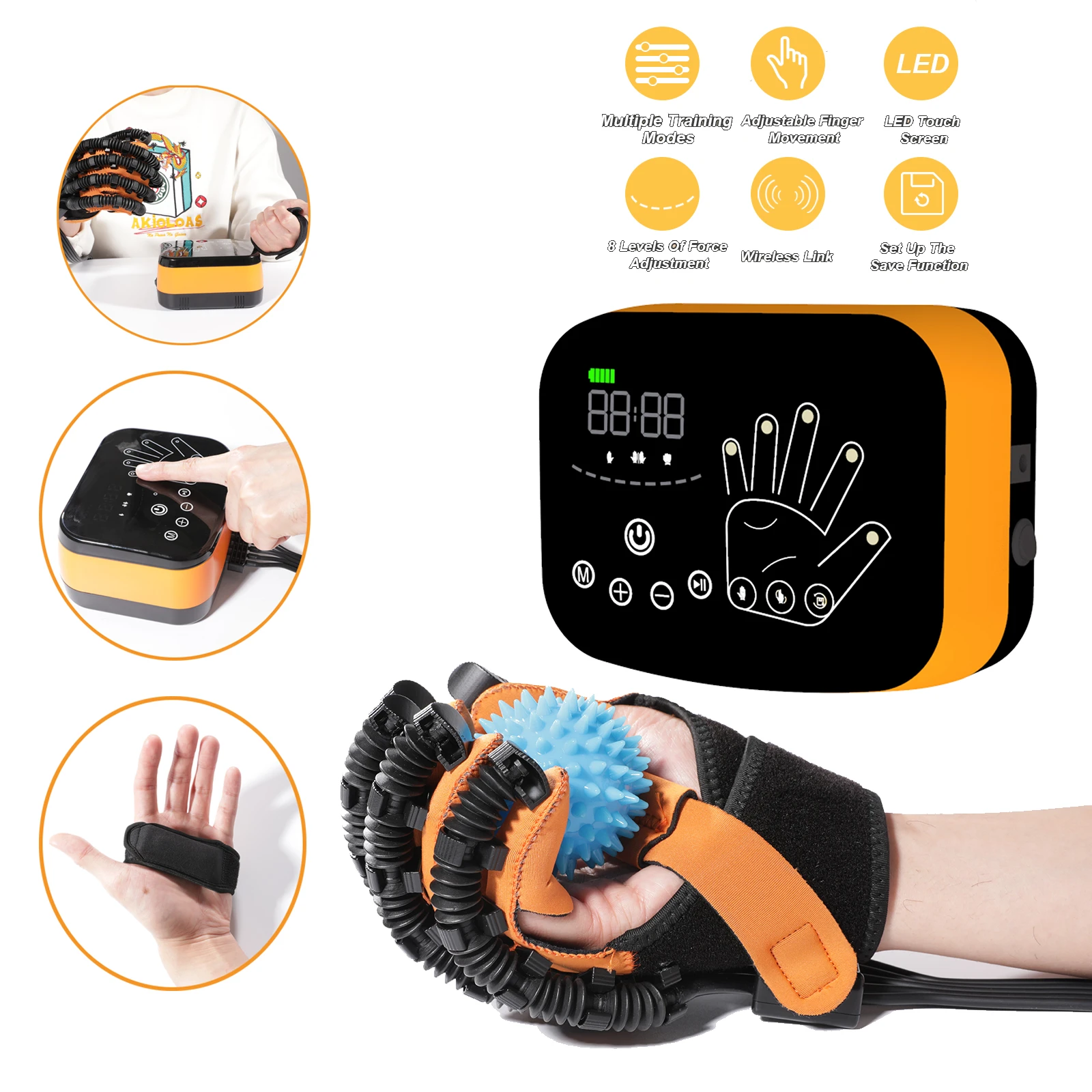 Rehabilitation Robot Gloves for Stroke Patient, Salario Hand Stroke ...