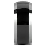 Memphis Tungsten Black Men Women Ring Domed Polished Edges - Walmart.com