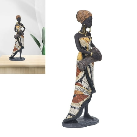 African Art Statues And Sculptures, African Drum Statue, Women Figure ...