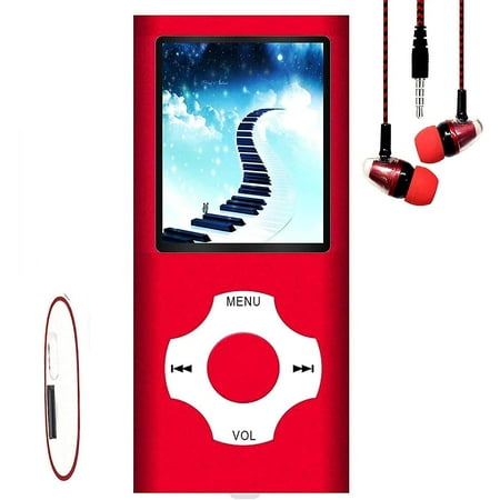 NETSENG Ultra Slim 1.82" Screen Mp3 Player With 16gb Memory Sd Card ...
