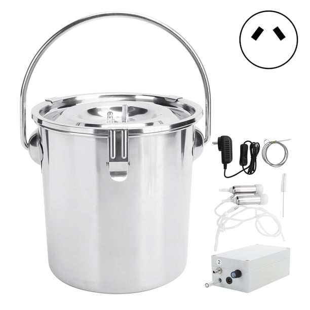 Spptty Cow Goat Milking Machine, Portable Milking Device Goat Milking ...