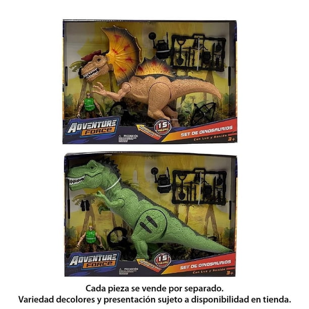 Figuras Dinosaurios Adventure Force Set con Luz y Sonido 84675A Varios ...