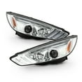 AKKON - Fits 15-18 Ford Focus S | SE | ST | Titanium [Halogen Type] LED ...