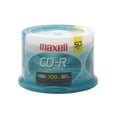 Maxell 648250 700 MB/80 minutes 48x Spindle CD-R Discs - Silver (50 ...