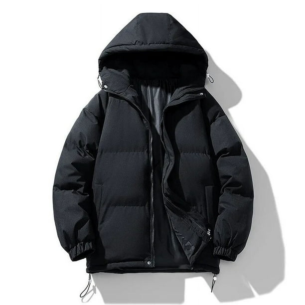 Winter Parkas Men Cotton-padded Coats Men Puffer Jackets Outdoor Hooded ...