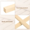 Uxcell 1-3/16 Inch Dowel Rods Wood Sticks, 10 Pcs 4 Inch Long Square ...