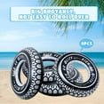 BESTSKY 4 Pack Inflatable Tire Pool Float for Adults Inflatable 32 ...