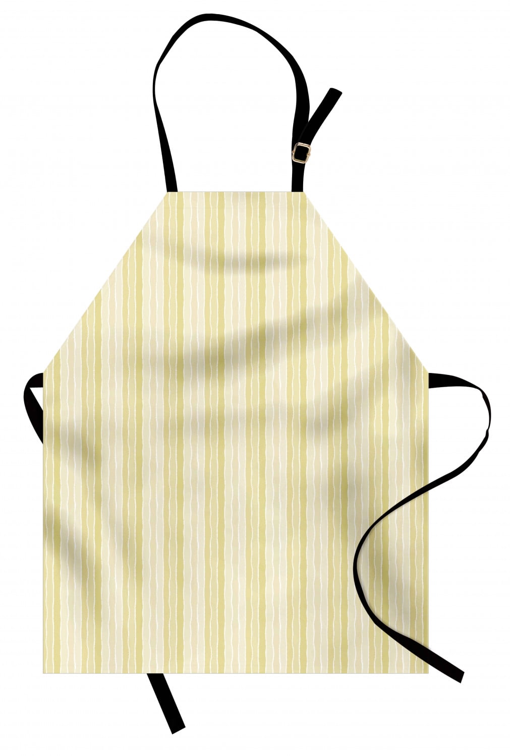 Pinstripe Apron, Vertical Lines with Torn Paper Effect Shred Edge ...