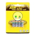 Visual Tire Pressure Monitor Cap With Color Coded Alert Showing Green ...