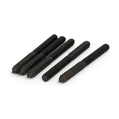 M8 x 80mm Double End Threaded Machine Self Tapping Screw Bolt Stud 5 ...