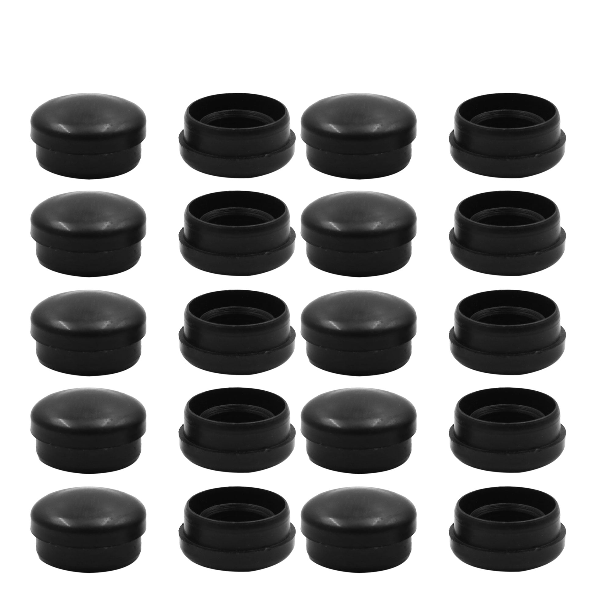 20pcs 11mm Black Plastic Screws Head Covers Bolts Nuts Caps For Auto 20pcs-11mm-black-plastic-screws-head-covers-bolts-nuts-caps-for-auto