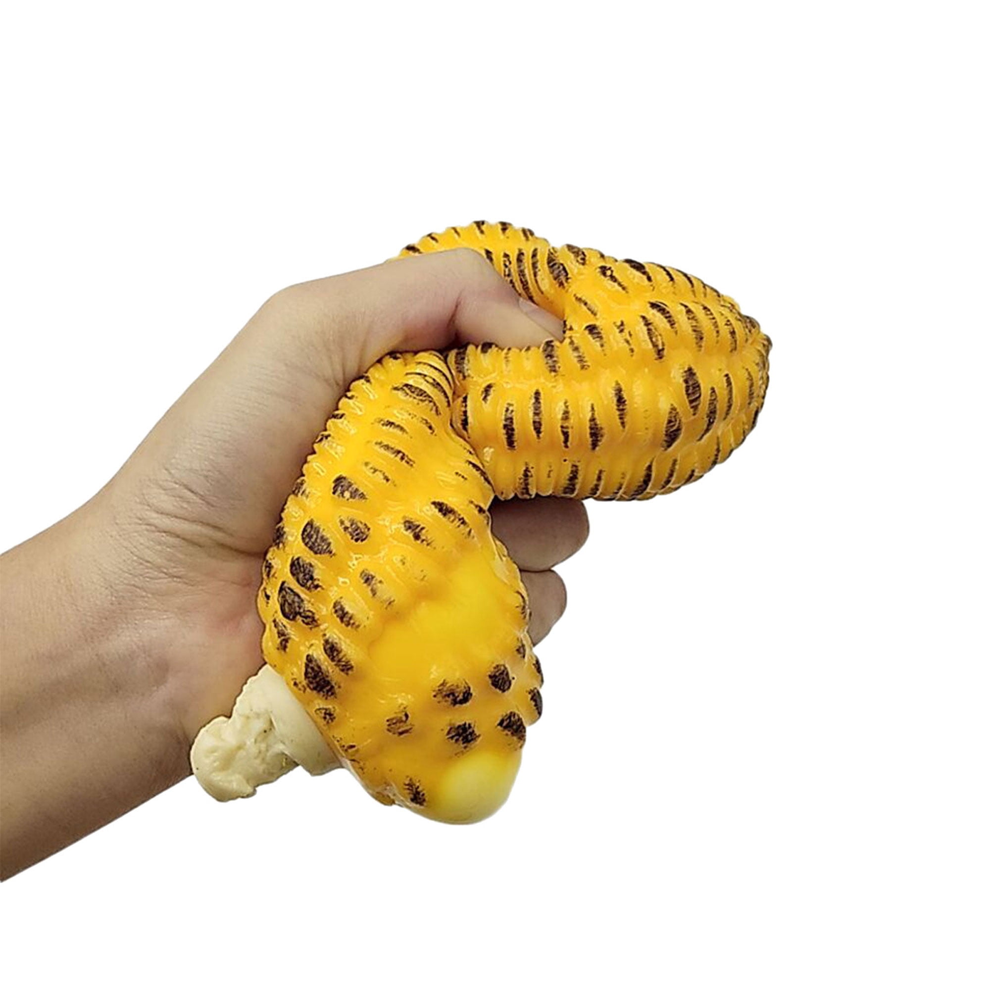 Kmbangi Banana Corn Toy Simulation Squeeze Anxiety Reducer Sensory Tool