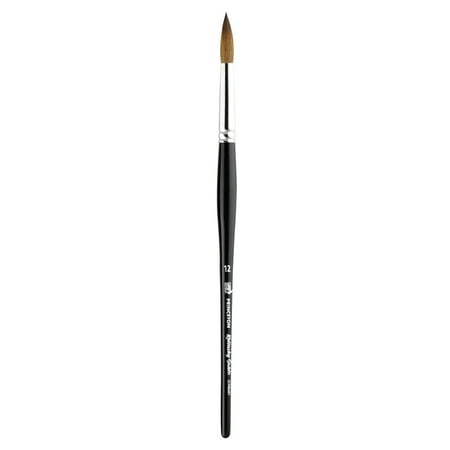 DIXON TIC/PRINCETON BRUSH 7050R12 KOLINSKY SABLE SHORT HANDLE ROUND 12 ...