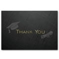 Great Papers! Gold Grad Foil Matte Personal Thank You Notecards Black ...