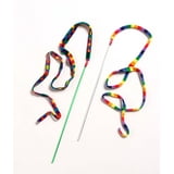 Long Kitty Kitten Rainbow Edition - Cat Dancer Charmer Cat Toy ...