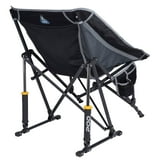 GCI Outdoor Pod Rocker Foldable Rocking Camp Chair, Black - Walmart.com