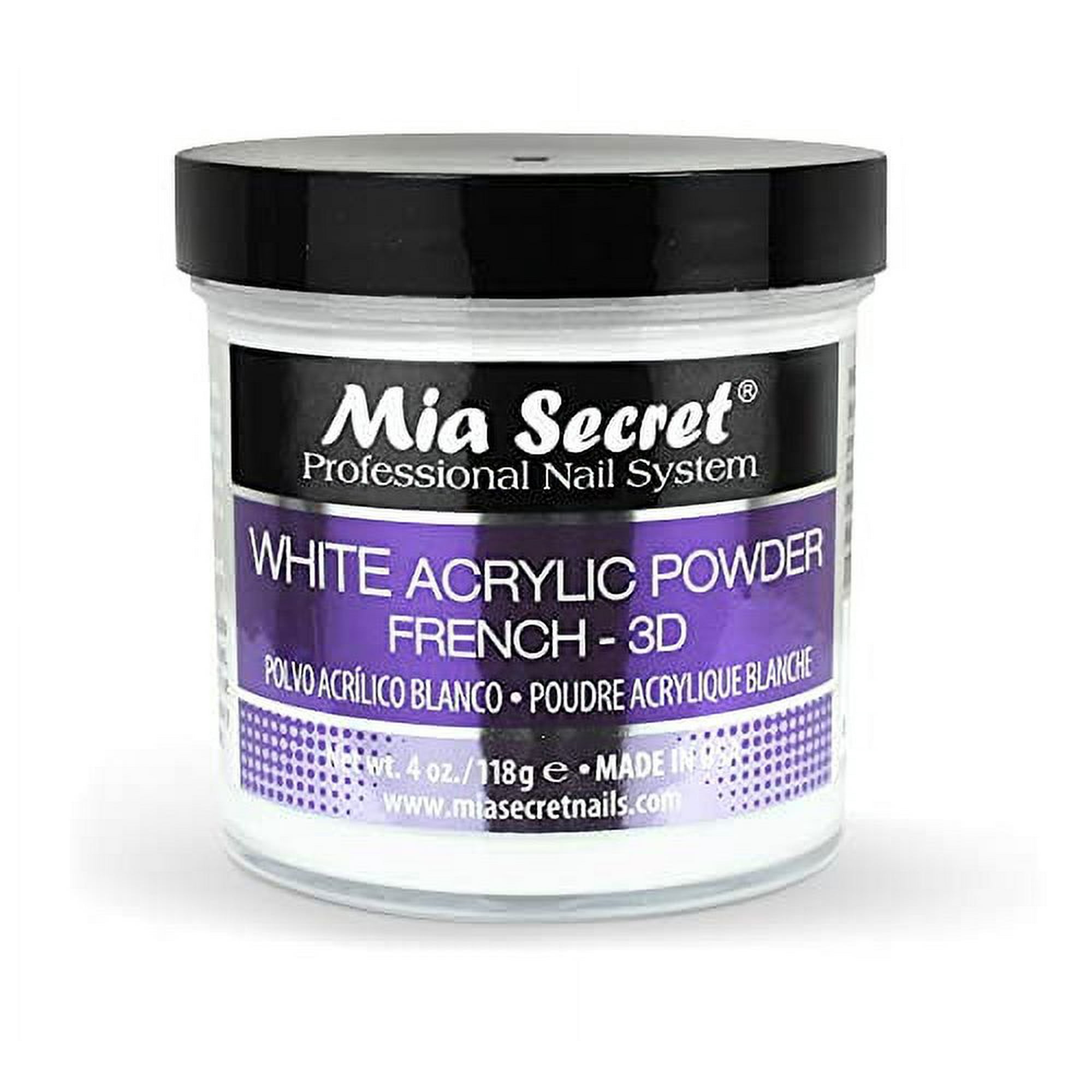 Click here for Mia Secret White Acrylic Powder (4oz) 4 Oz prices