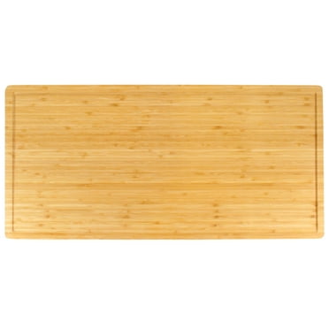 BambooMN Heavy Duty Premium Extra Large Thick Bamboo Cutting Board - 24 ...