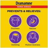Dramamine Motion Sickness Less Drowsy Chewable Tablets Raspberry Cream ...